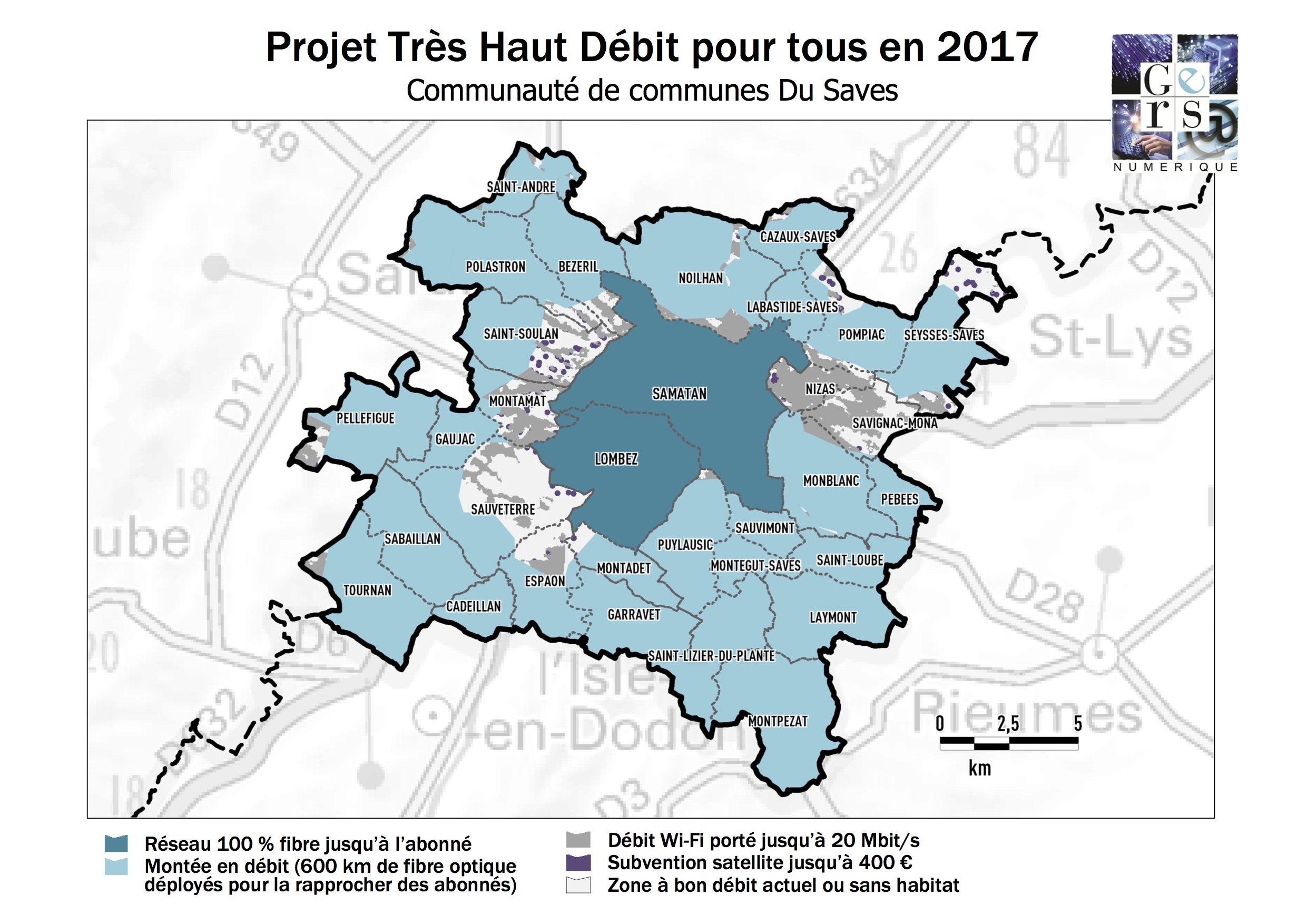 Carte numérique - CCSavès32