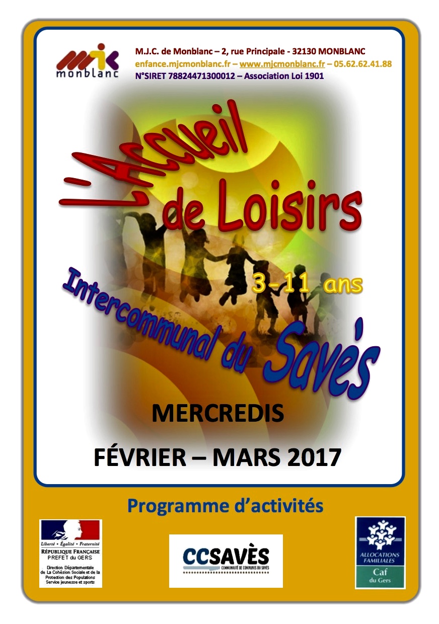 programme des mercredis pour les 3-11 ans - CCSavès32 programme des mercredis pour les 3-11 ans - CCSavès32